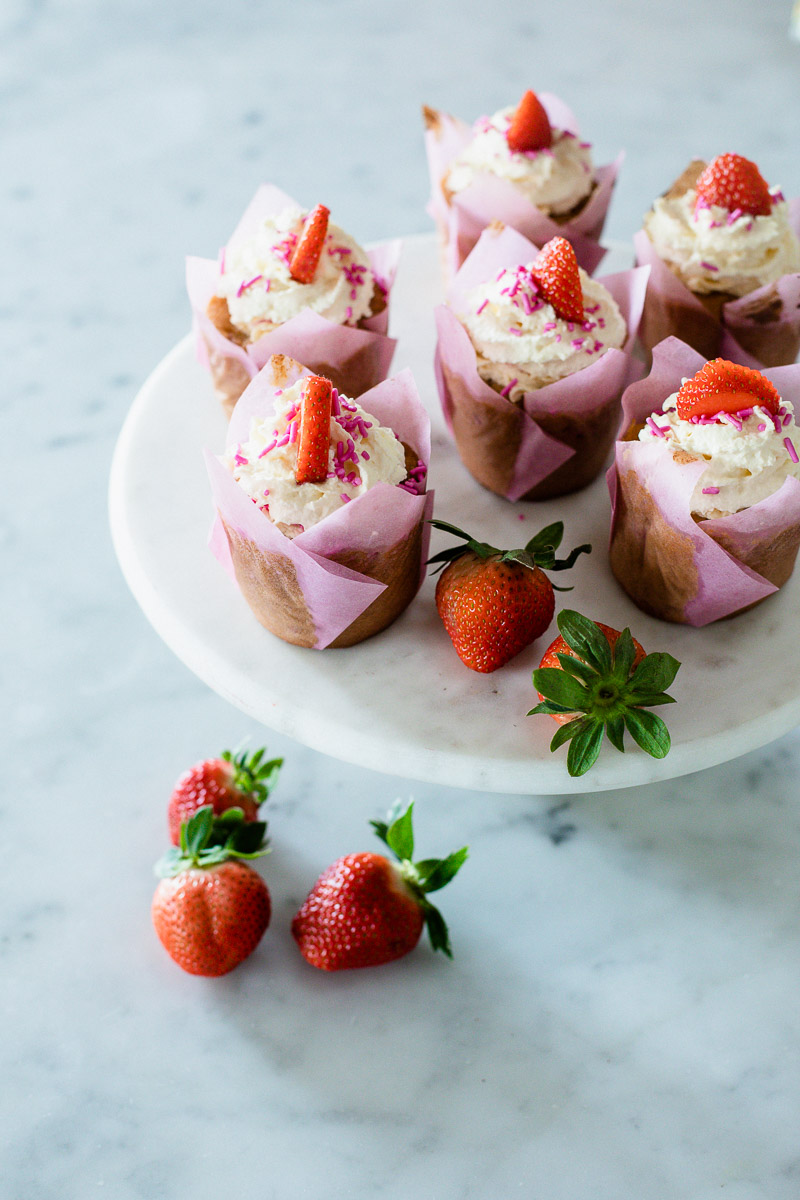 Gluten-Free Strawberry Cupcakes - Danielle Walker