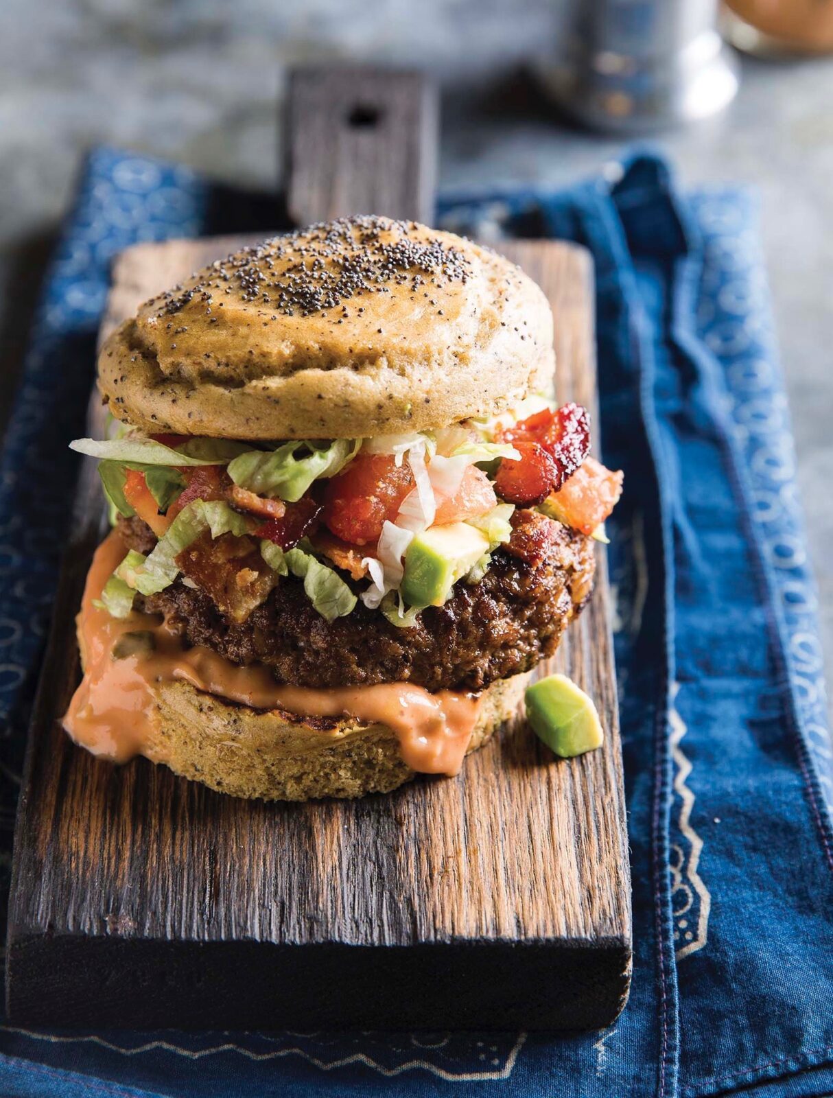 BLTA Burger with Special Sauce (Paleo) - Danielle Walker