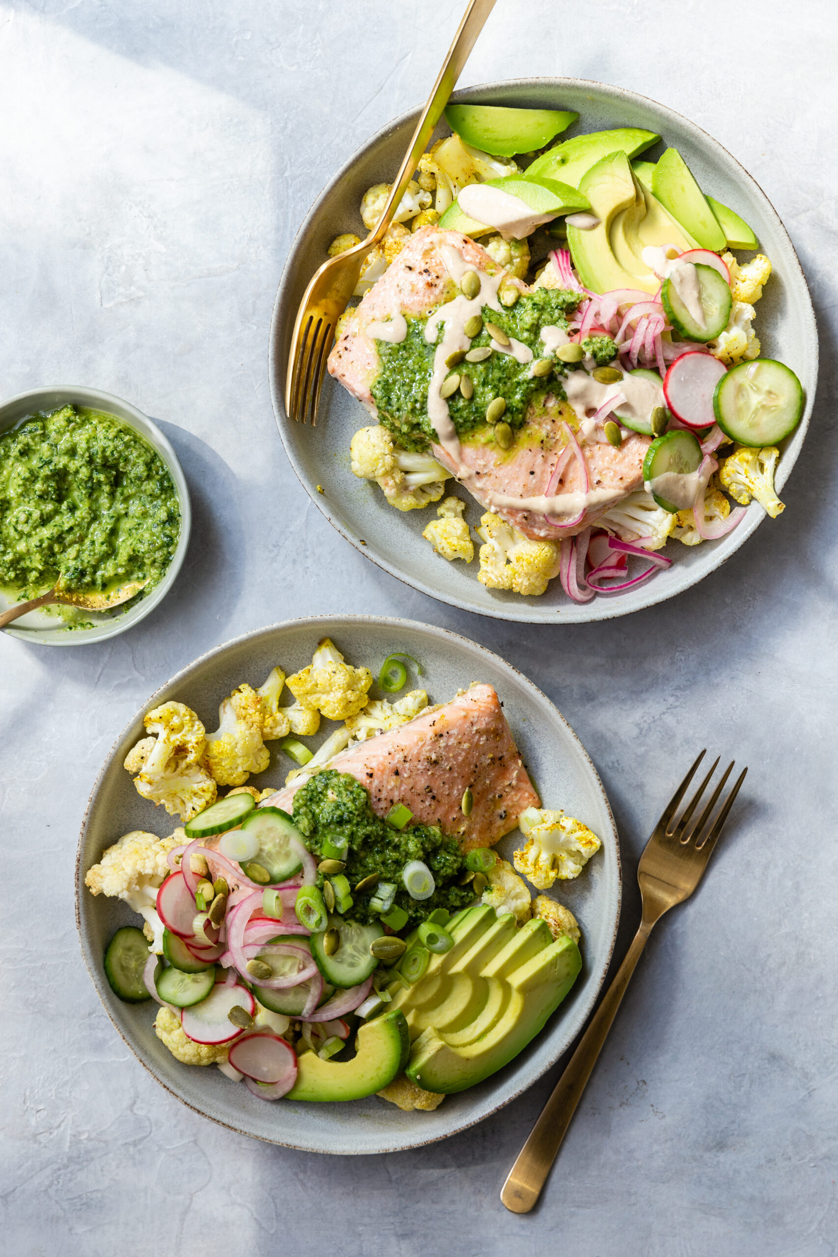 Cali Salmon Bowl (Grain & Gluten Free!)- Danielle Walker