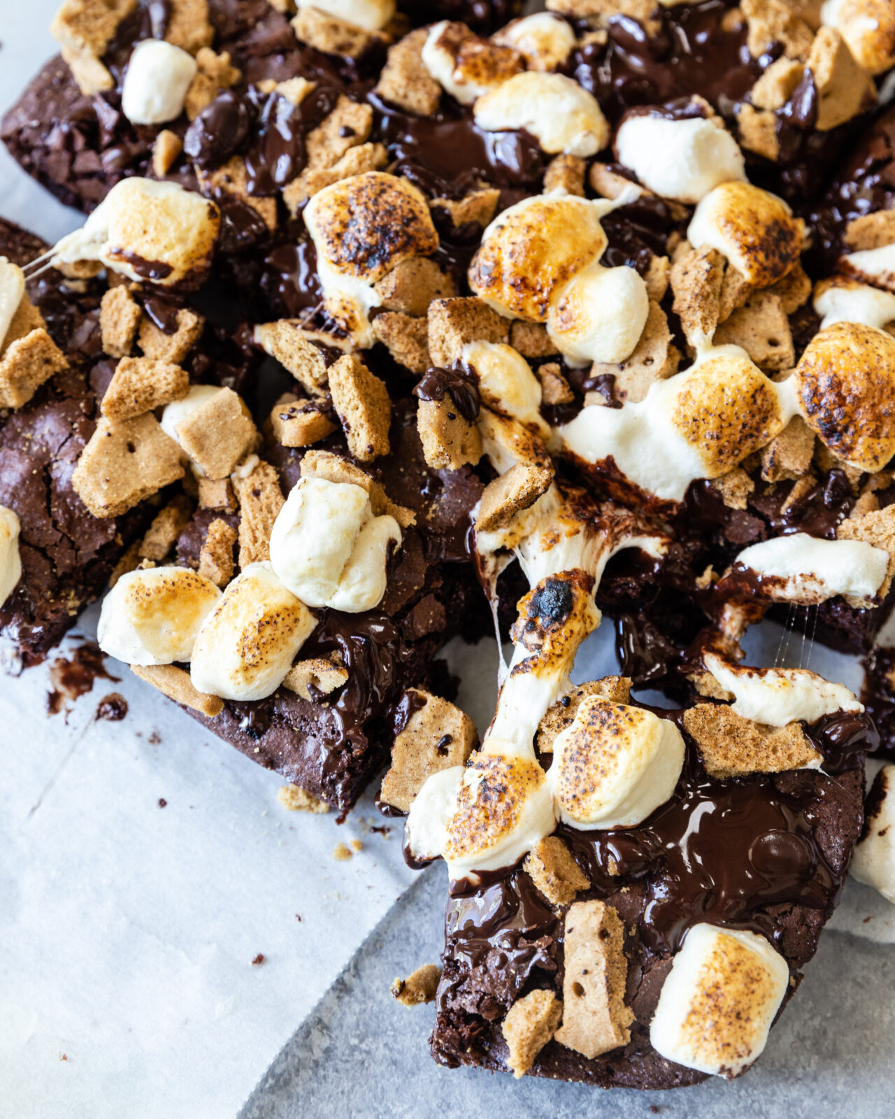 Almond Flour Cinnamon Chocolate Fudge Brownies - Danielle Walker