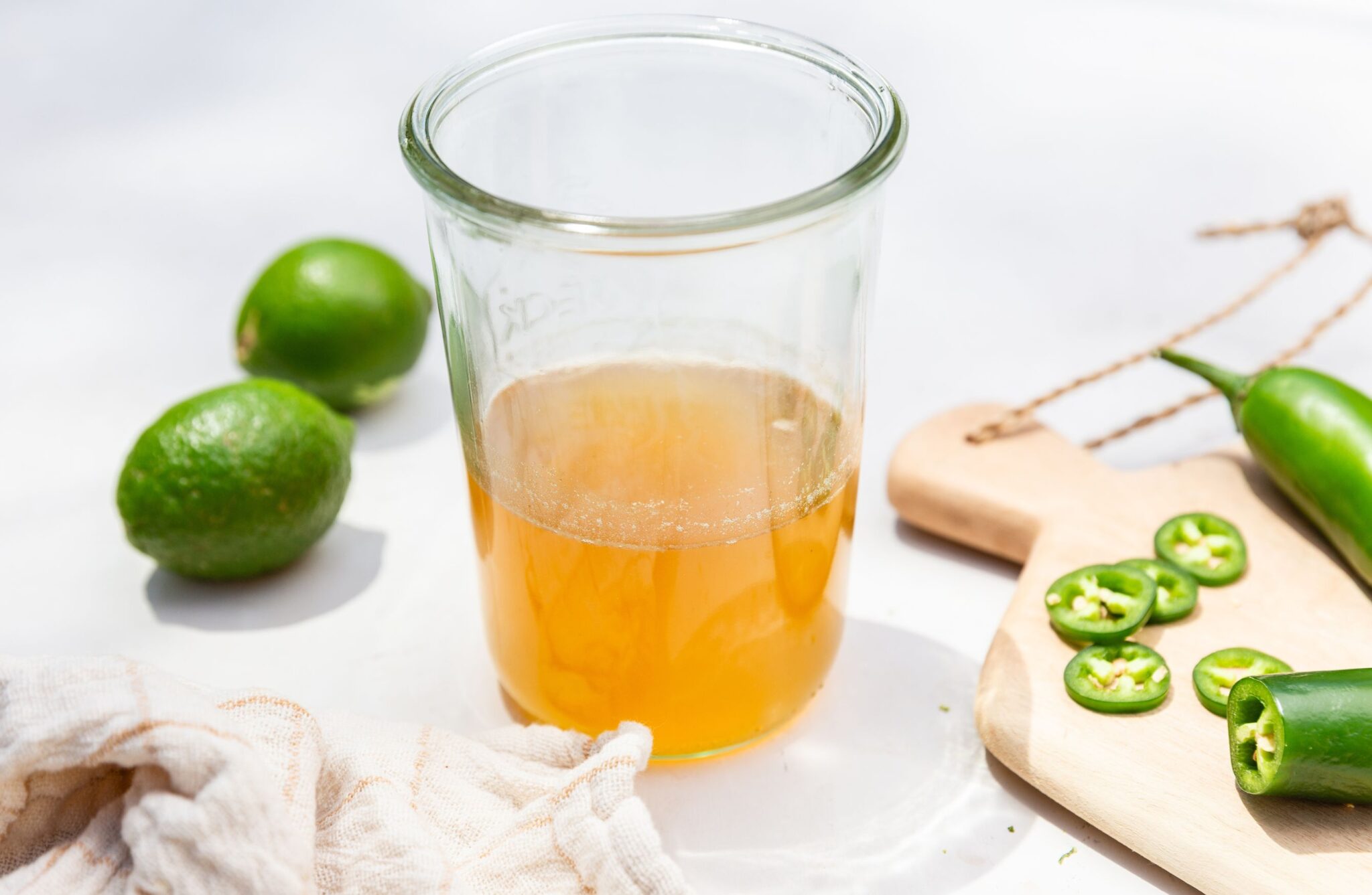 Jalapeño Simple Syrup - Danielle Walker