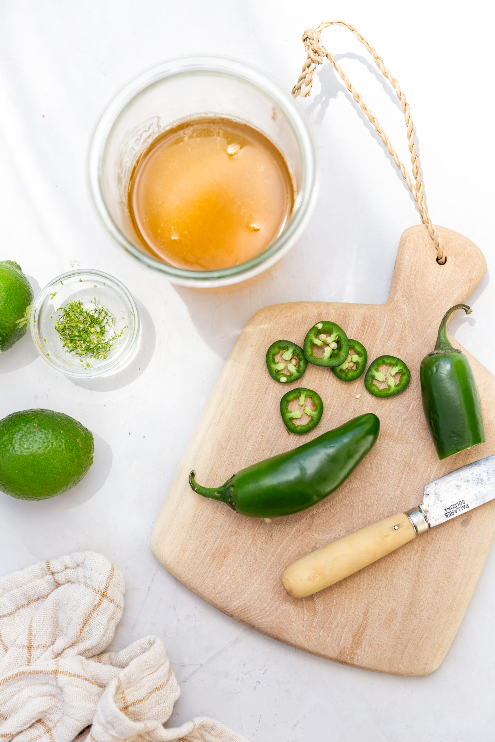 Jalapeño Simple Syrup - Danielle Walker