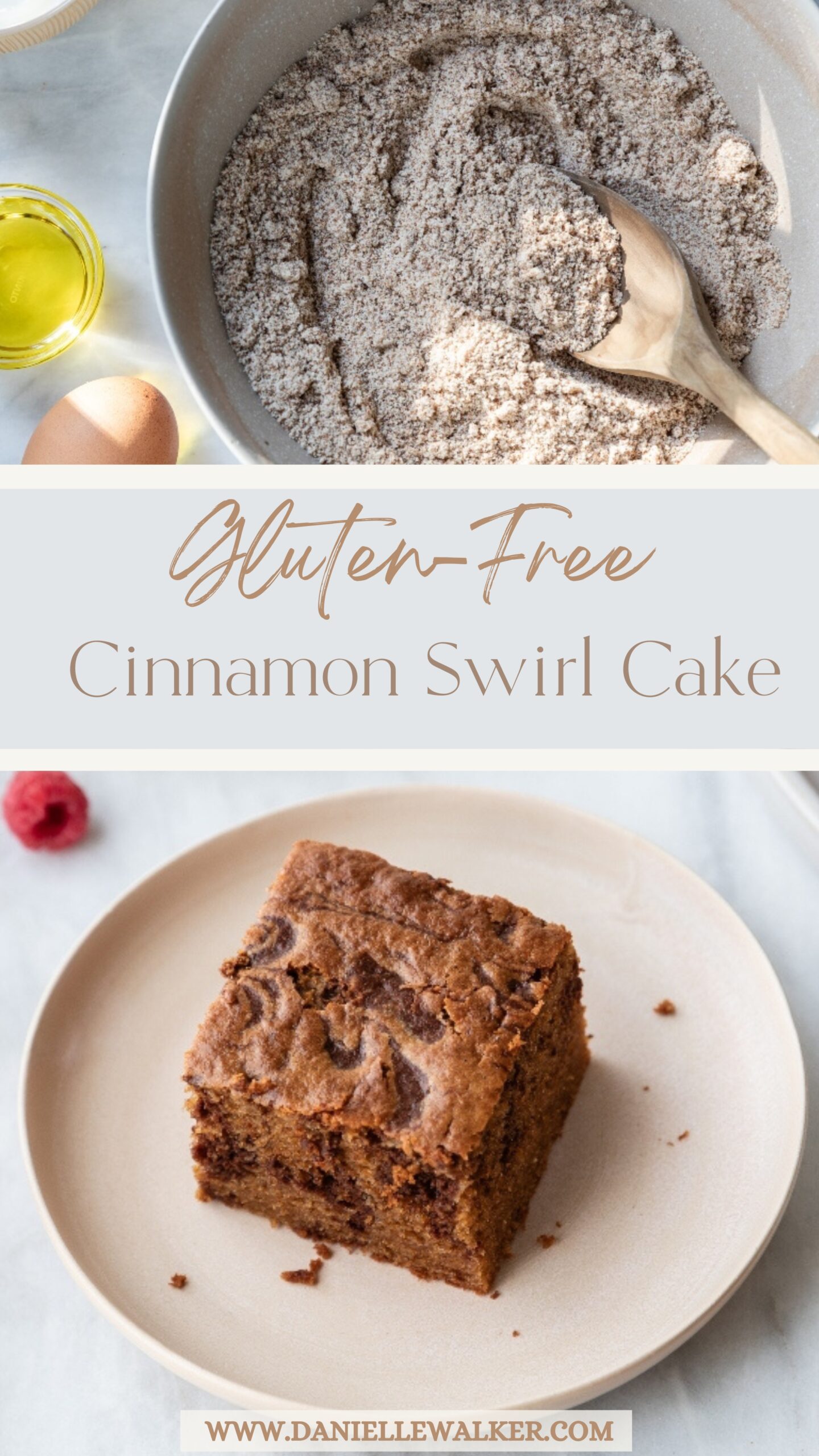 Cinnamon Swirl Cake (Gluten-Free) - Danielle Walker