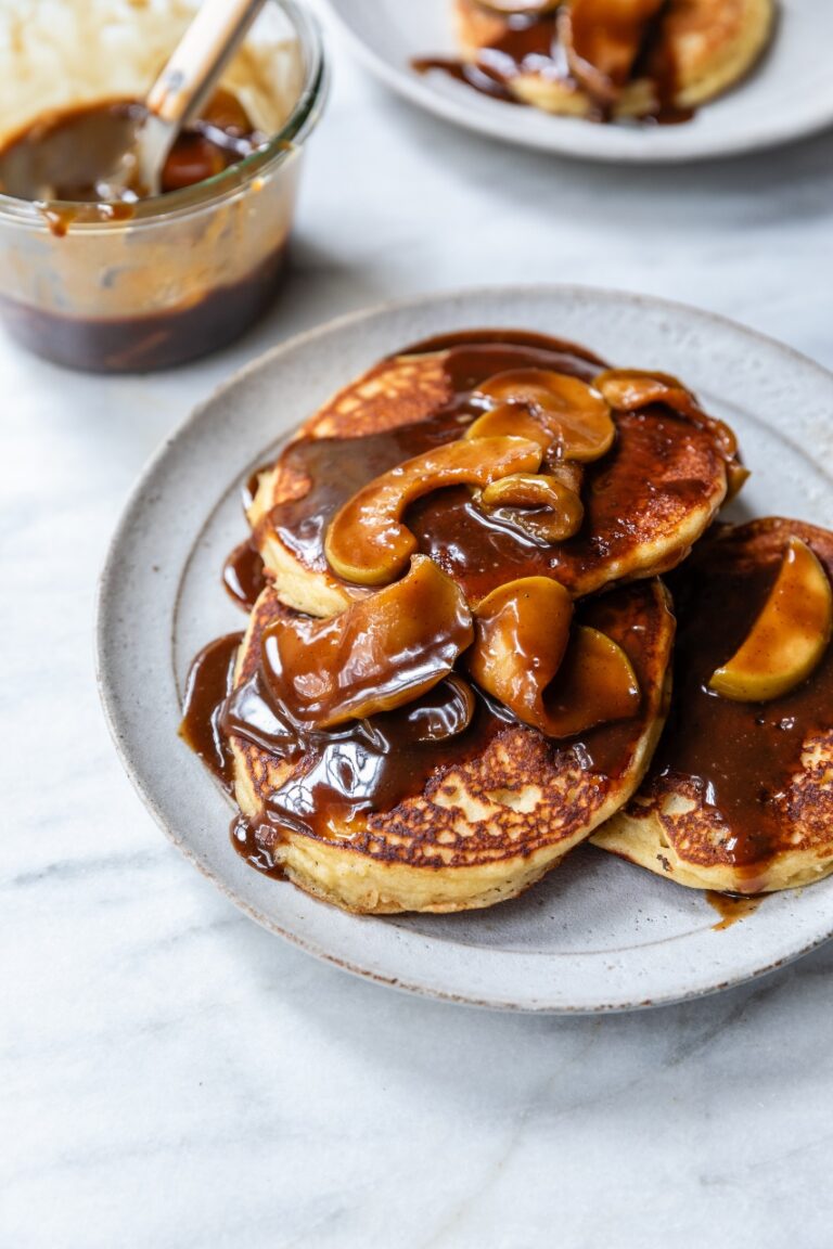 Dairy-Free Caramel Sauce with Apples and Cinnamon - Danielle Walker